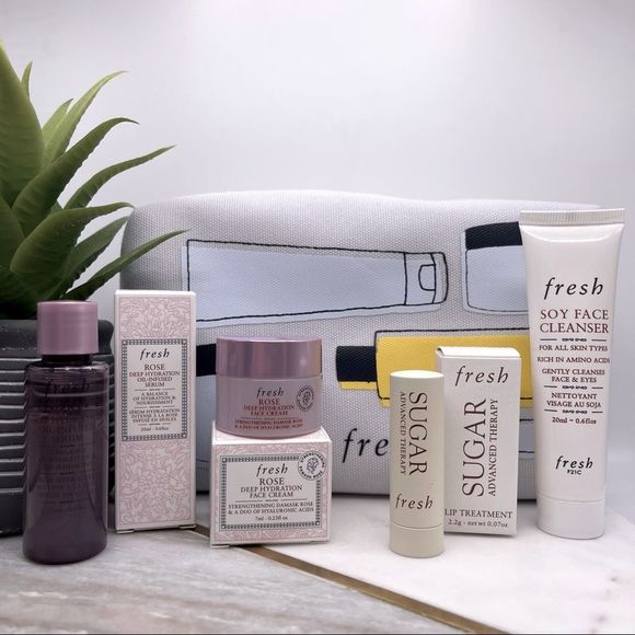 fresh | Skincare | 25 Fresh Freshly Packed Gift Set Soy Cleanser Rose ...